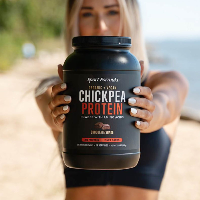 Chickpea Protein Powder Tub – Sport Formula