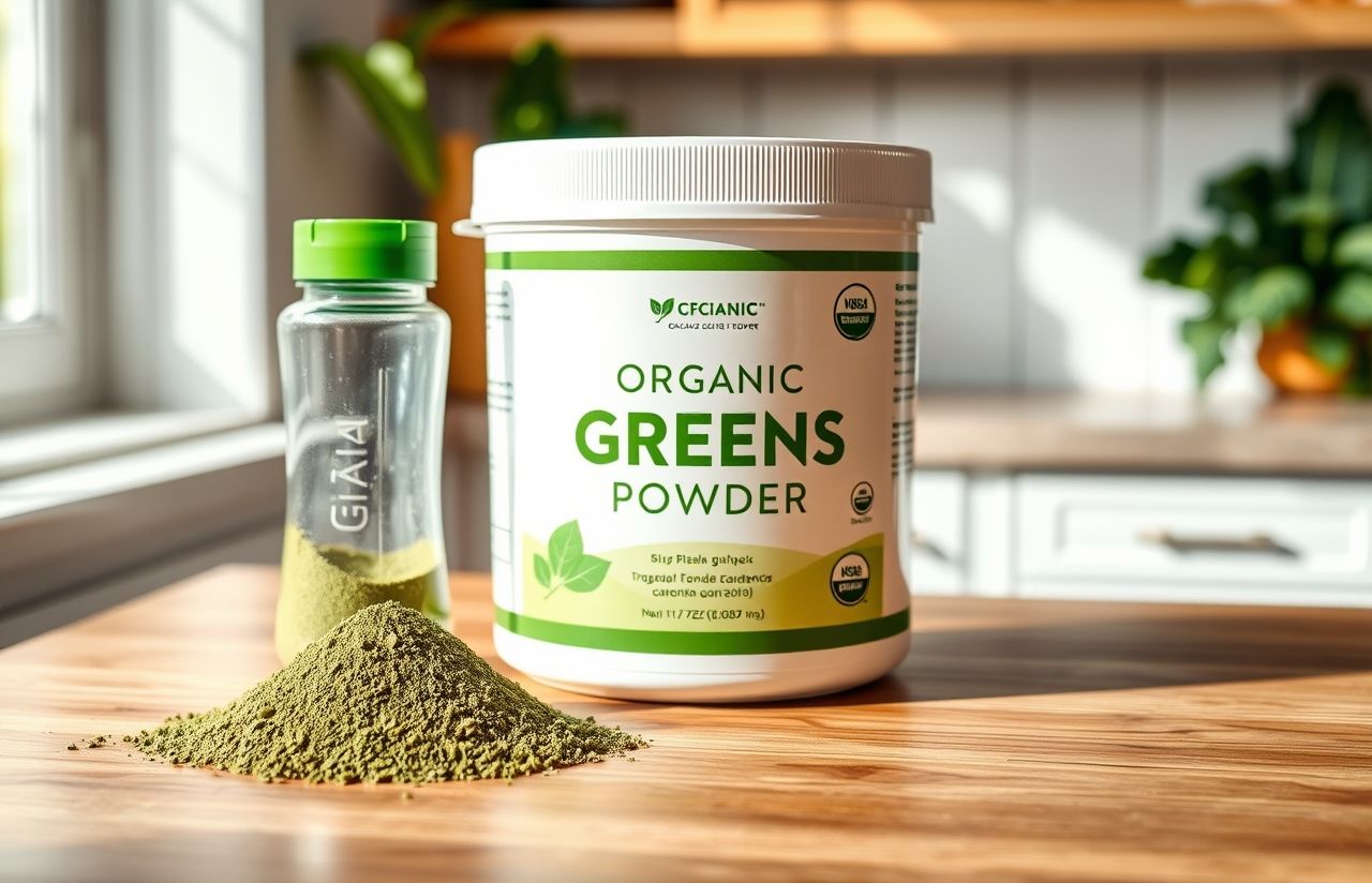 Top 10 Health Benefits of Drinking Organic Greens Powder Daily & Sport ...