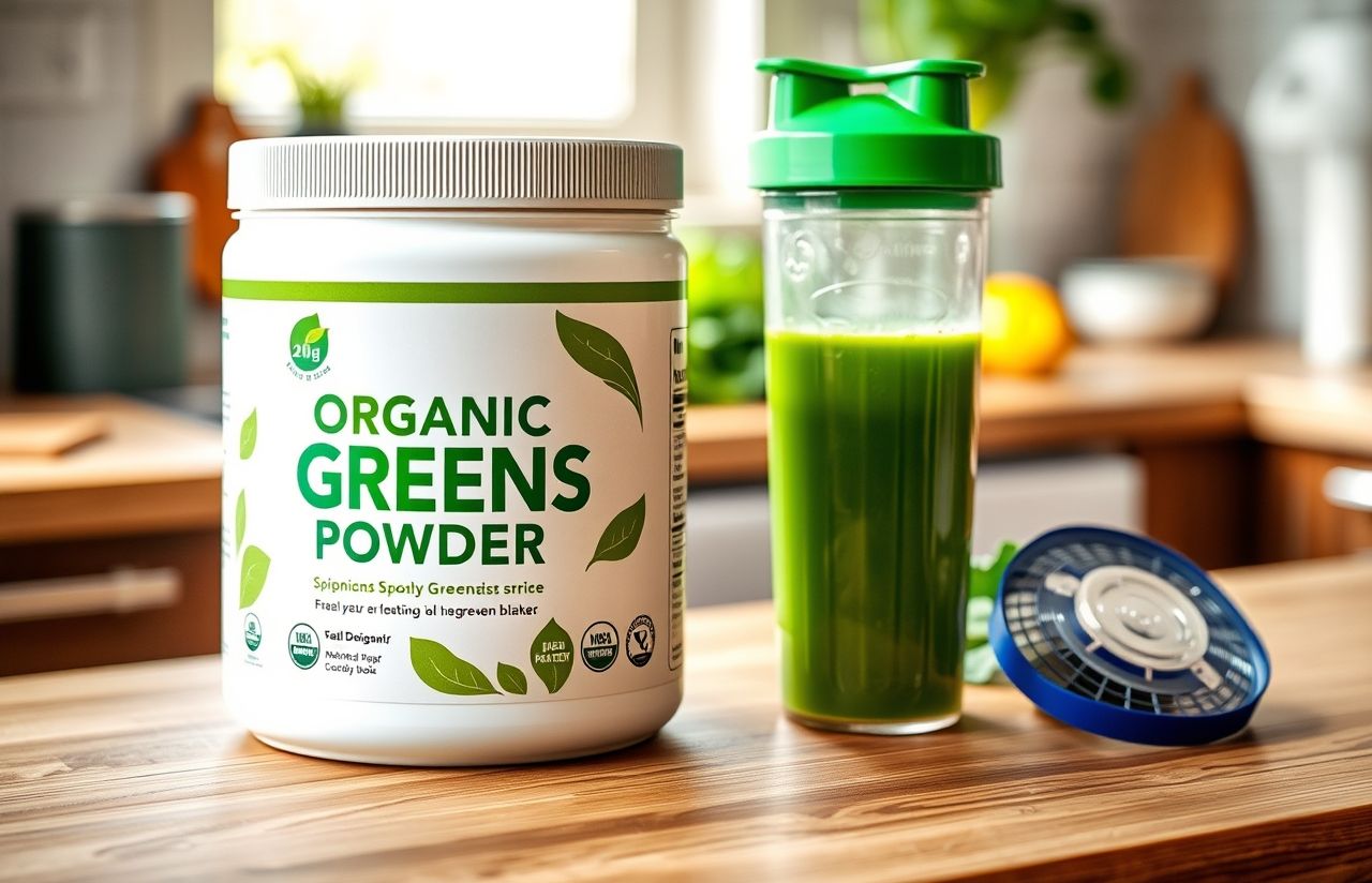 Top 10 Health Benefits of Drinking Organic Greens Powder Daily & Sport ...