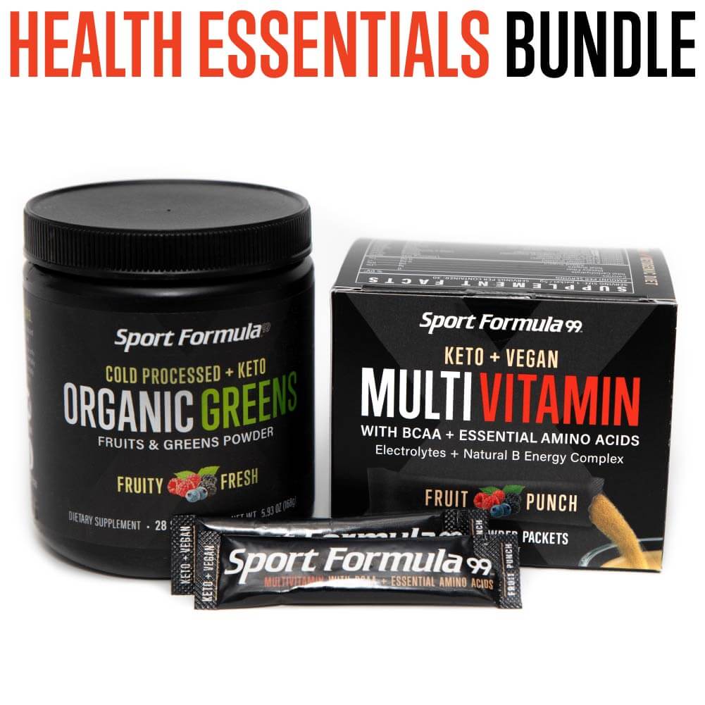 Essentials Bundle - Powder Multivitamin Packets Fruit Punch – Sport Formula